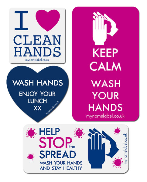 Hygiene Sticker Pack – My Name Label UK