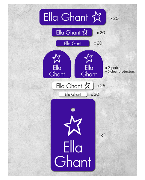 Starter Label Pack | Value Pack | My Name Label UK